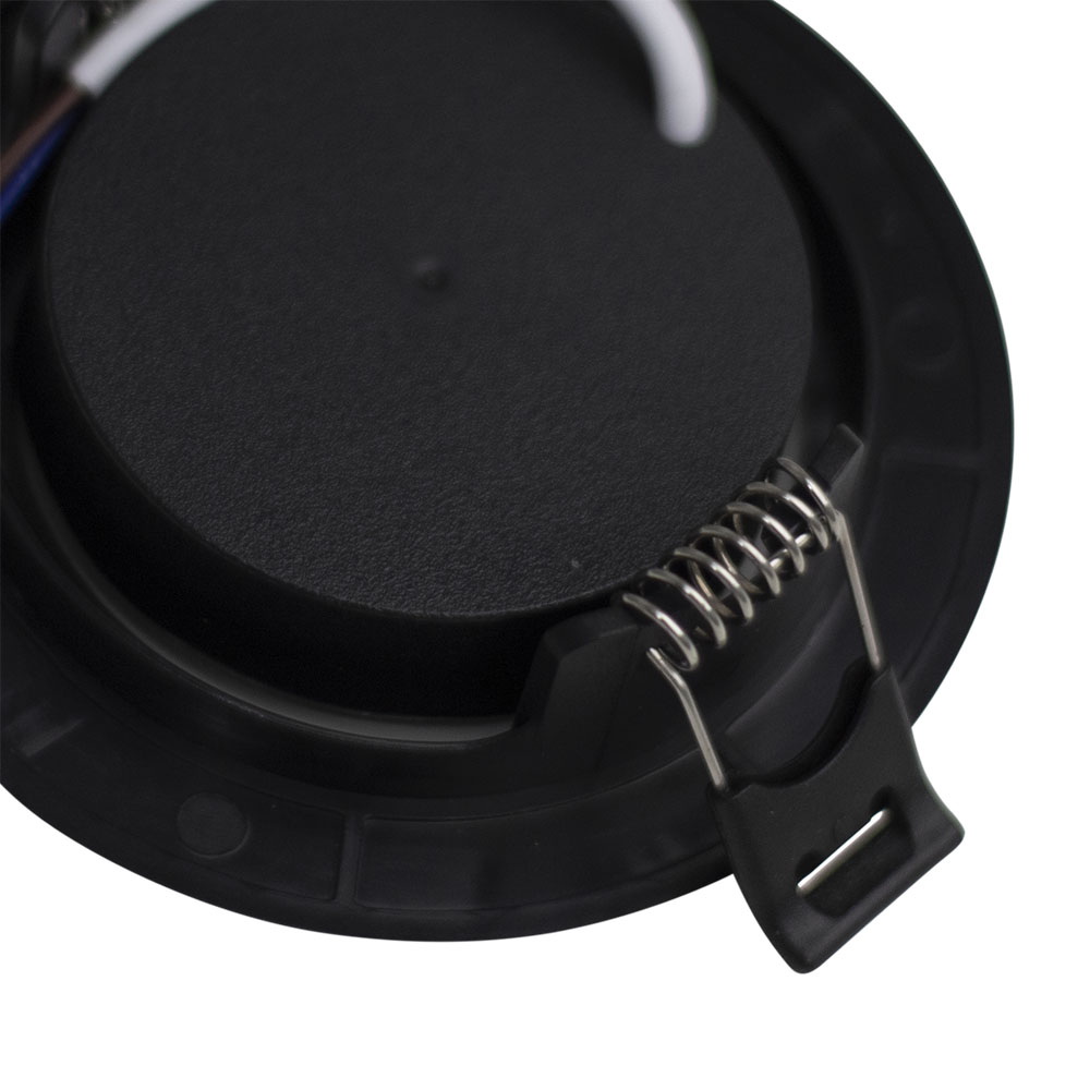 Spot de Led Embutir Slim MR11 Redondo 3W Preto Bivolt Blumenau