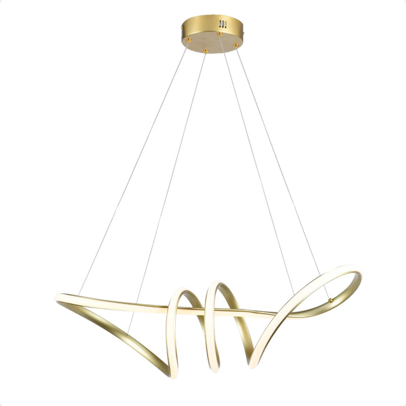 Pendente Led Moderno Taschibra Loop 38W Luz Quente 3000K Bivolt